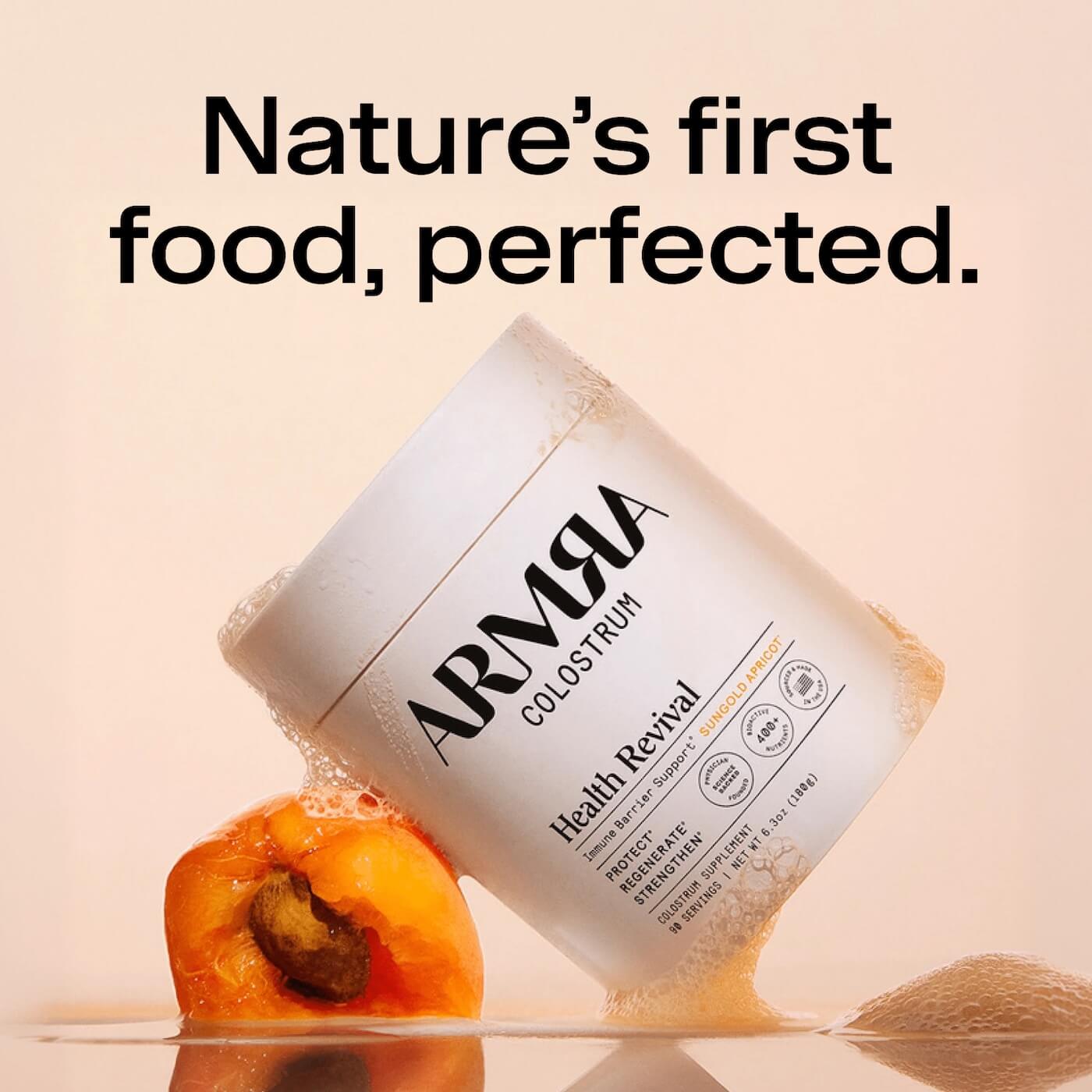ARMRA Colostrum Unflavored Jar: Pure, Potent ARMRA Jar For Optimal Health