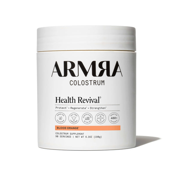 Orange Flavored Colostrum: Buy Blood Orange Jar For Immunity - ARMRA