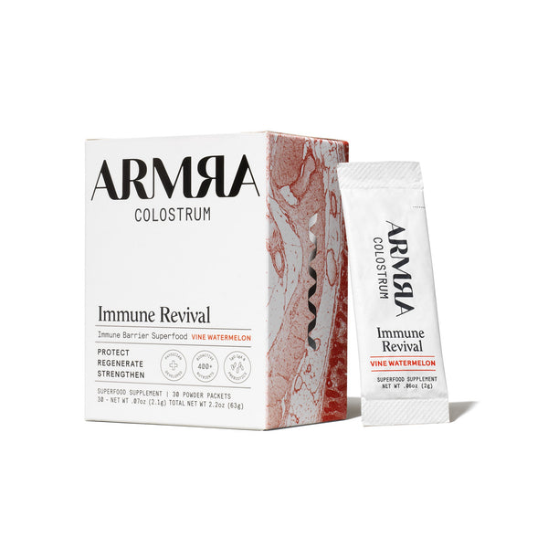 Watermelon Flavored Colostrum Travel Sticks: Strengthen Immunity - ARMRA